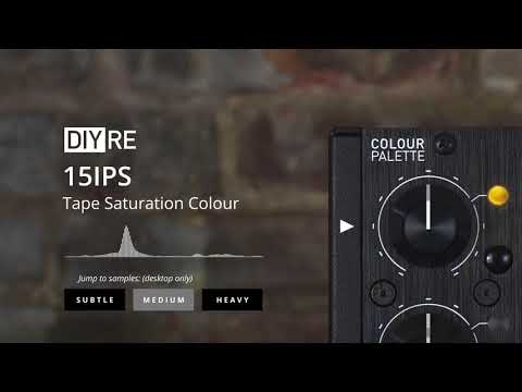 Pair of DIYRE Colour Palettes with 15IPS, Pentode tube and | Reverb UK