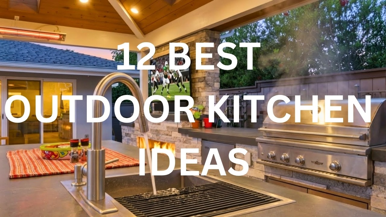 12 Best Outdoor Kitchen Ideas (AVOID COMMON MISTAKES)