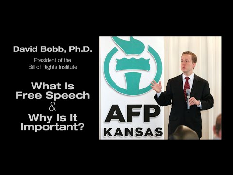 David Bobb: Free speech and its importance | Opinion - Conservative ...