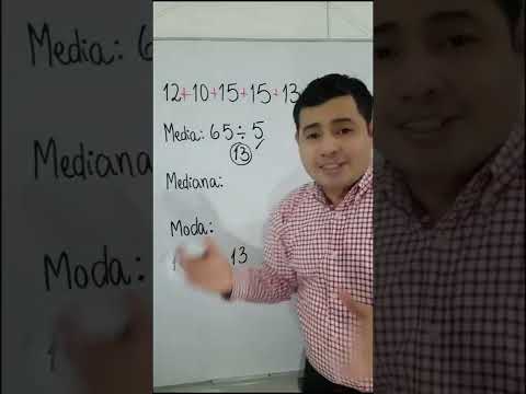 MEDIA, MEDIANA Y MODA
