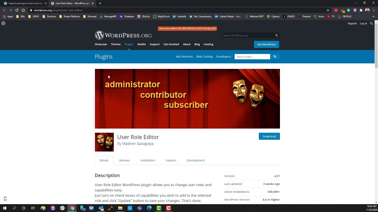Import users CSV Dave's WordPress Quickstart Kit