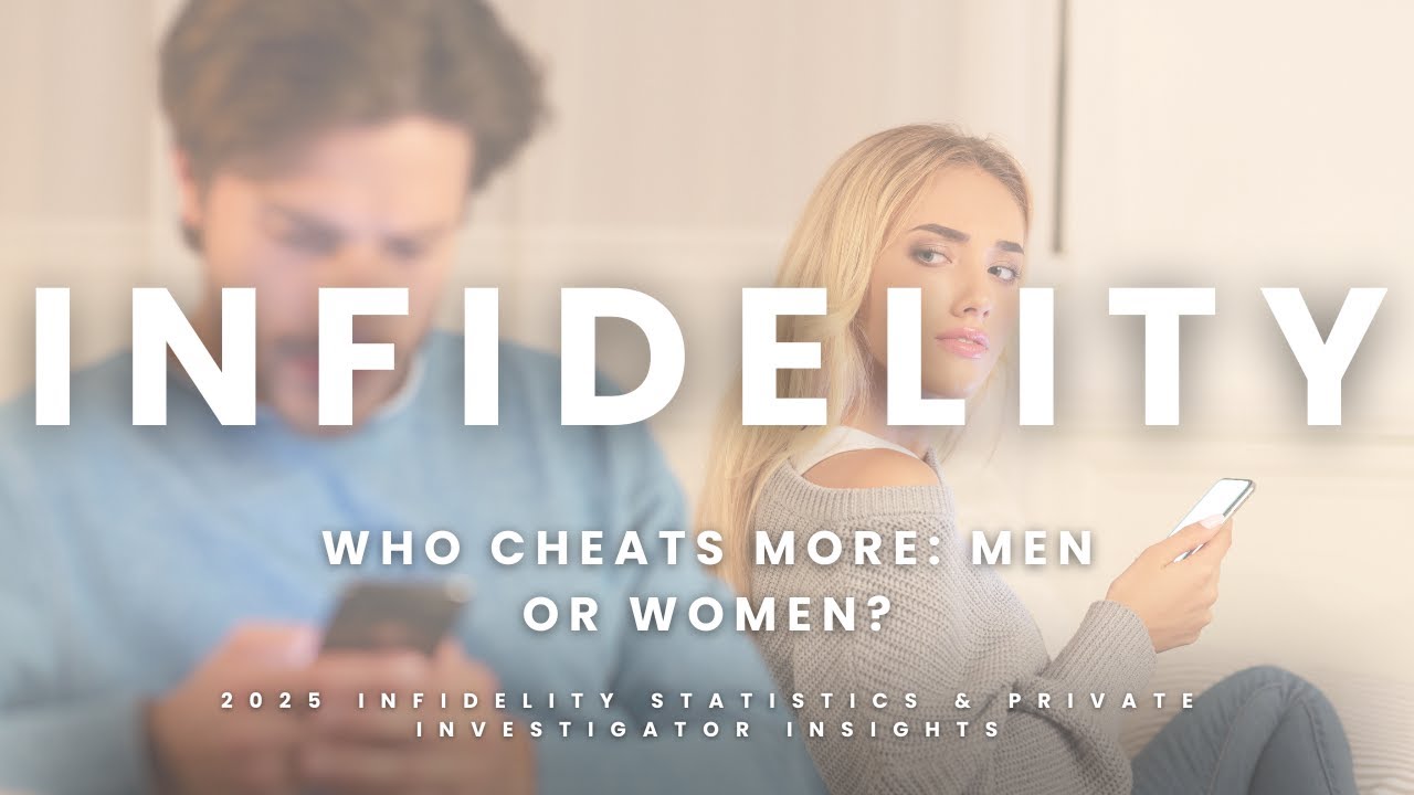 Who Cheats More Men or Women? 2025 Infidelity Statistics & Private Investigator Insights