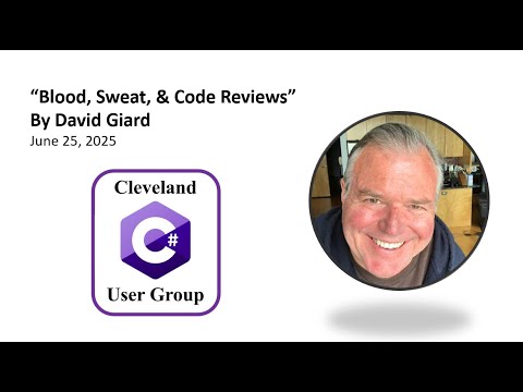 "Blood, Sweat, and Code Reviews" By David Giard (Microsoft)