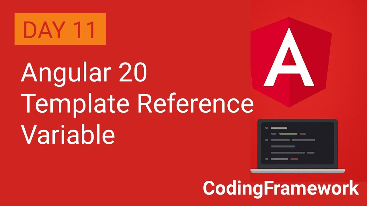 Angular 20 Tutorial Day 11 | Template Reference Variables Explained