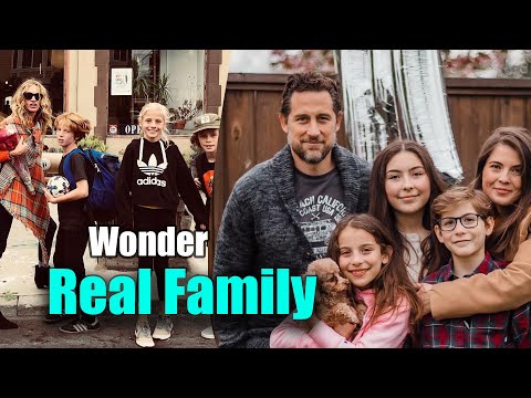 Wonder Cast Real Family - Wonder Movie