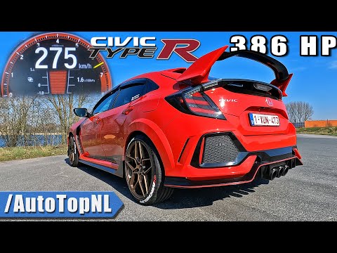 Tuned Honda Civic Type R Accelerates Past Its Top Speed Peacefully ...