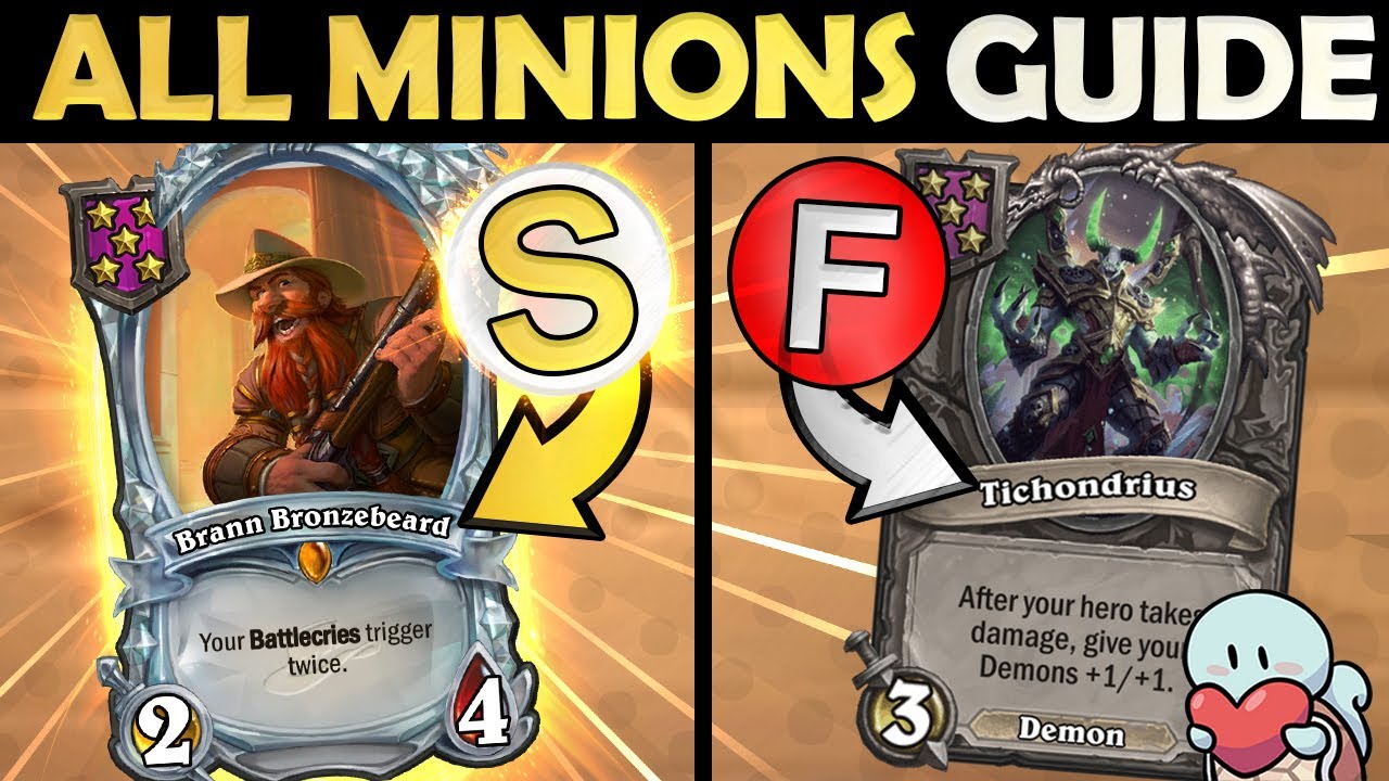 BG Minion Tier list Season 9 by Jeef/Babbit/XQN - Multiplayer ...