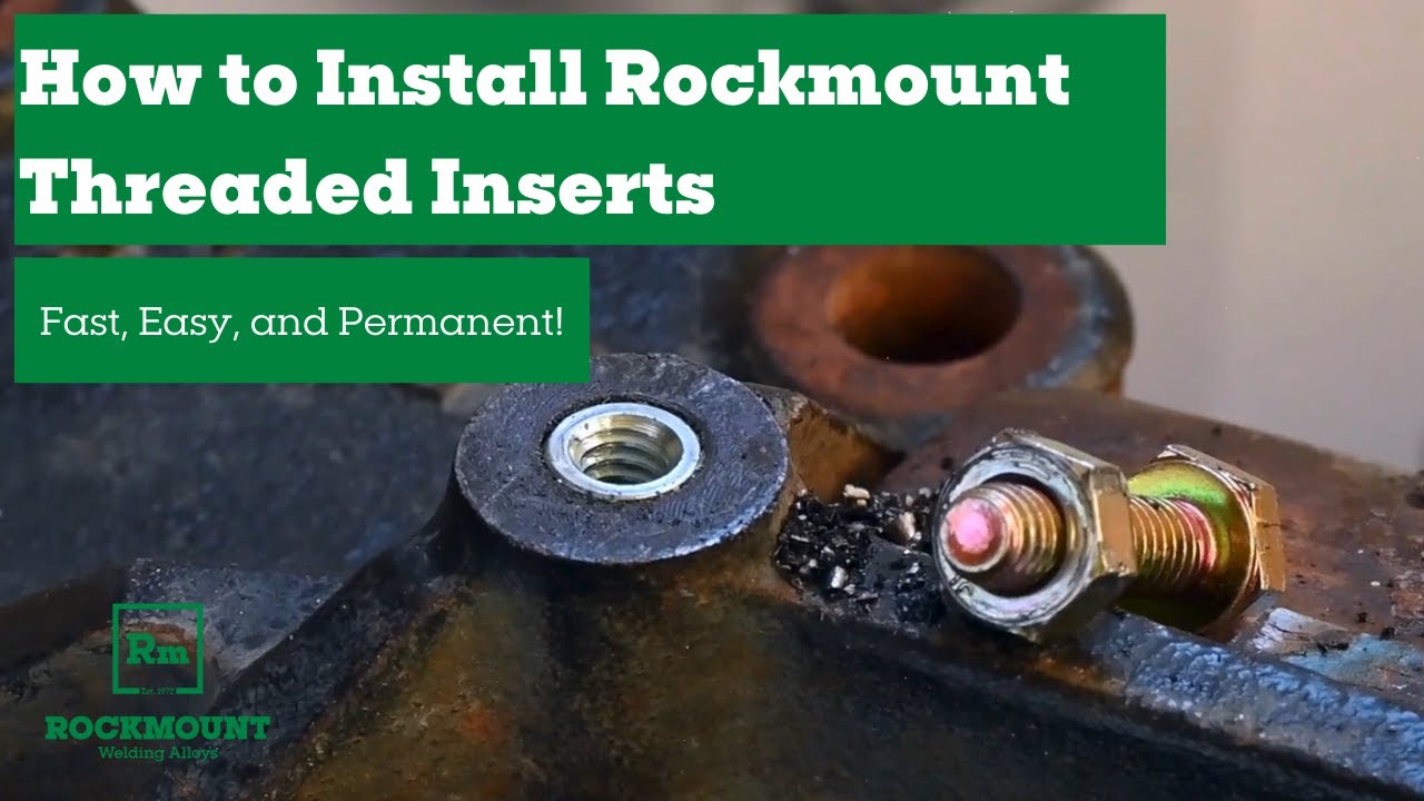 How to Install Rockmount Threaded Inserts — Fast, Easy, Permanent!