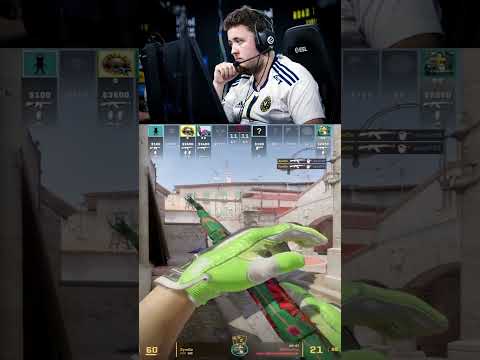 Zywoo smurfing on FACEIT