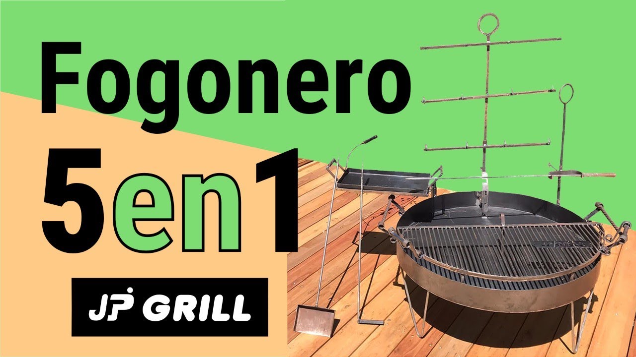 Fogonero 5en1 J P Grill HD