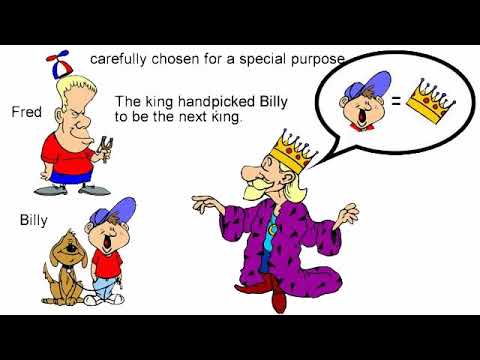 handpicked meaning | Vocabulary for Kids | Children's Dictionary | Learn English Vocabulary