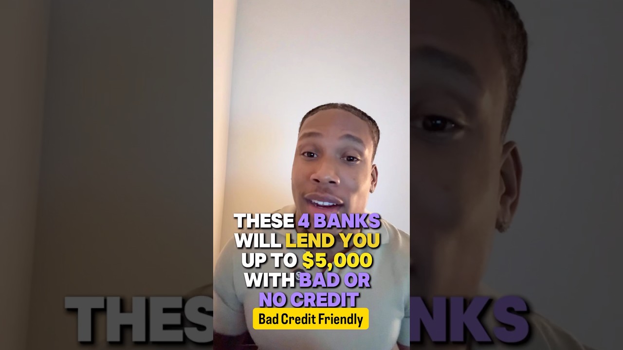 4 Banks Lending Up To $5,000 With No Credit Check + Bad Credit Friendly