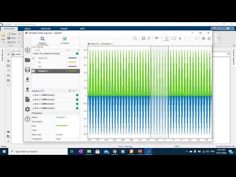 AM Modulation: Modulator and Demodulator using Simulink