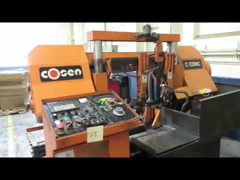 Cosen C-320NC Automatic Horizontal Bandsaw with 12.6'' Round Capacity ...