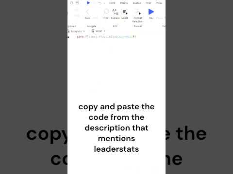 How to make leaderstats in ROBLOX studio