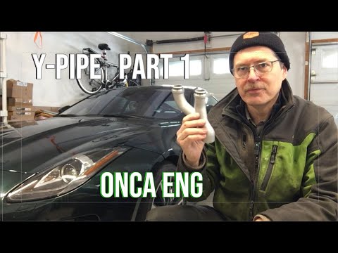 Jaguar F-Type Y-pipe Upgrade Part 1