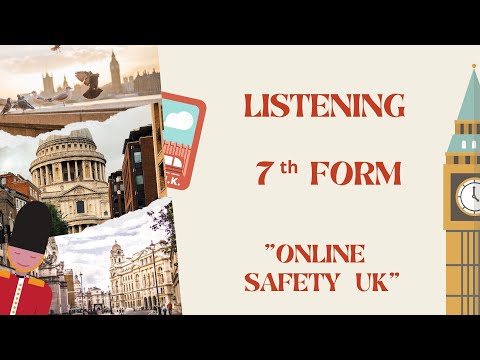 7th form, Listerning, PREPARE, "Online safety UK", Unit 9-10