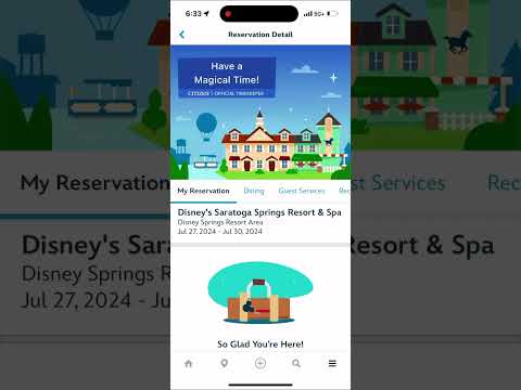 Checking your Disney Dining Plan credits at the Walt Disney World Resort