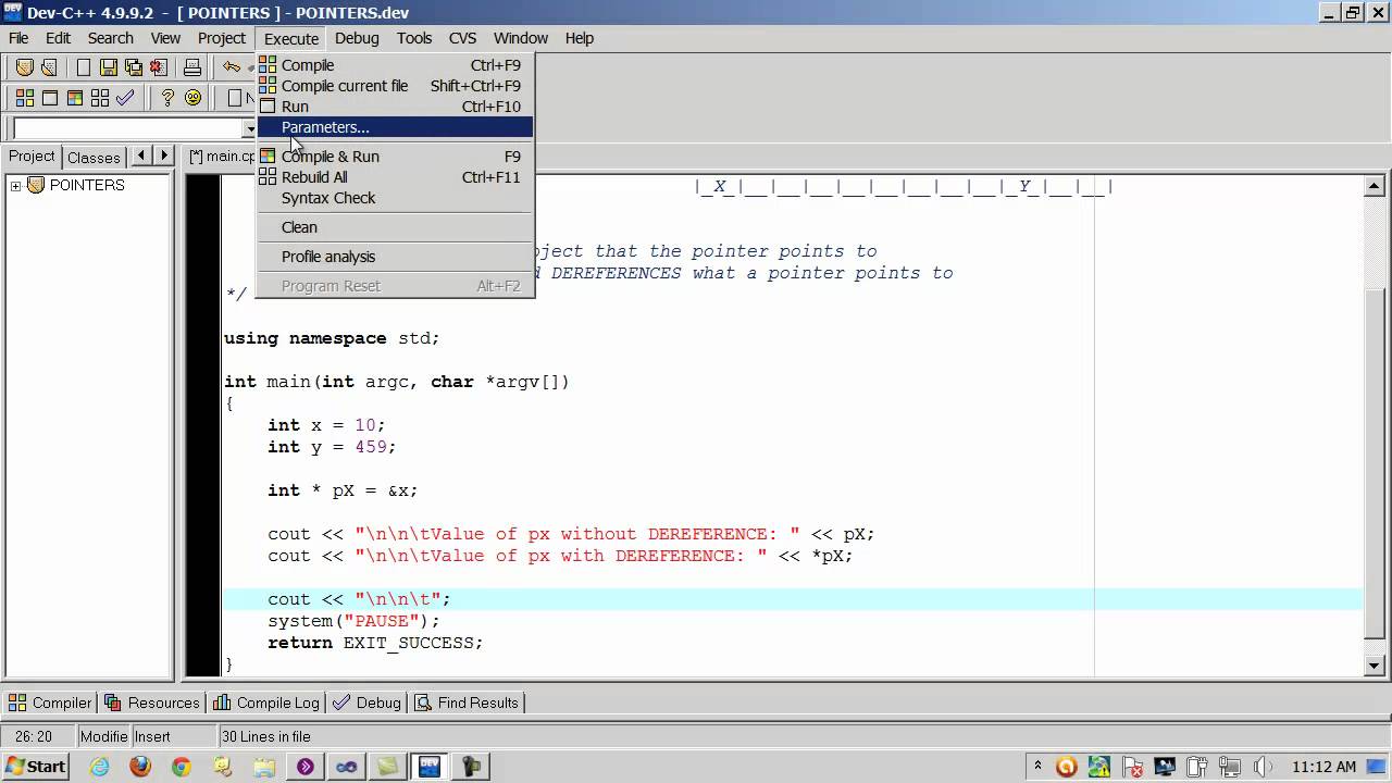 C++ Pointers - Part 1 of 3 - Pointers and Pointees
