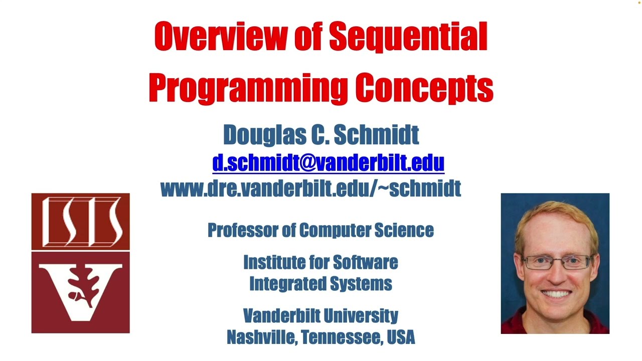 Overview of Sequential Programming Concepts