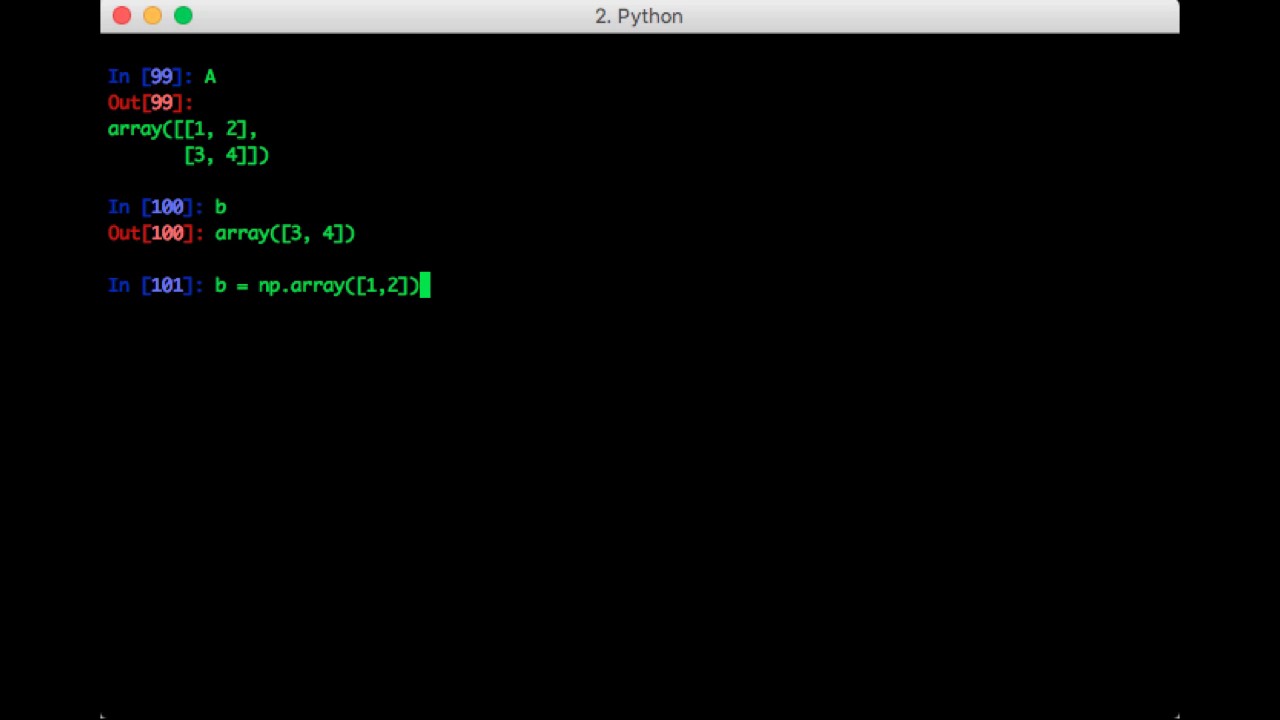 The Numpy Stack in Python - Lecture 10:Solving A Linear System