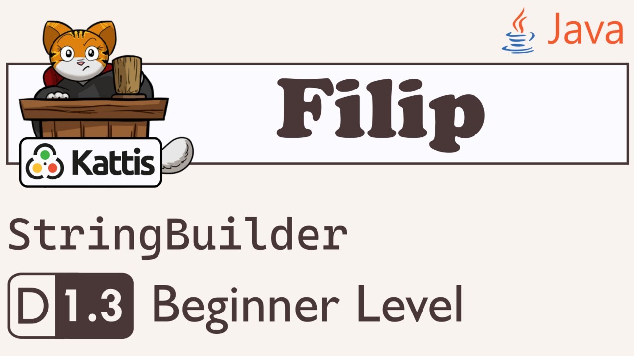 CP-1.008 Java Tutorial - StringBuilder