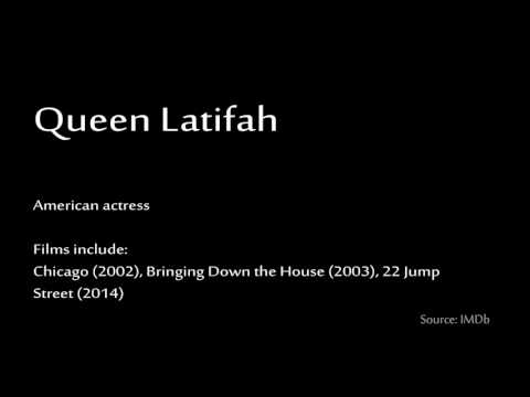 How to pronounce - Queen Latifah