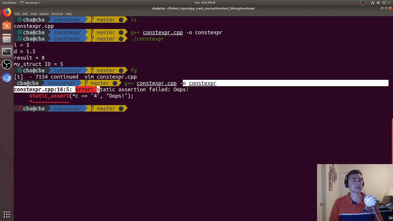 C++ Crash Course: Constexpr and Static Assert