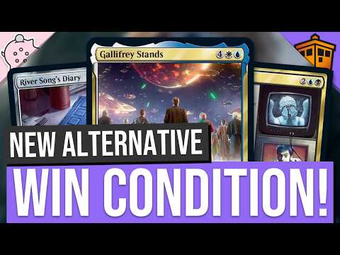 Brand New Alternative Win Condition! | Dr Who MTG Spoilers | Commander | EDH | Magic the Gathering