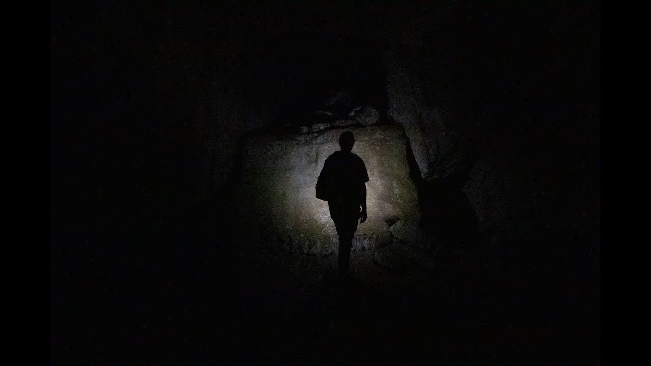 Exploring a Cavern - Punakaiki Cavern