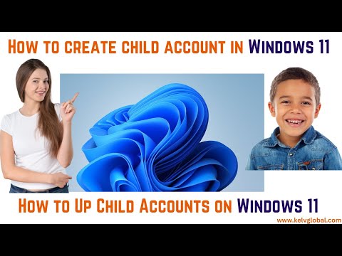 Empower Your Kids: Setting Up Child Accounts on Windows 11 | How to create child account in Windows