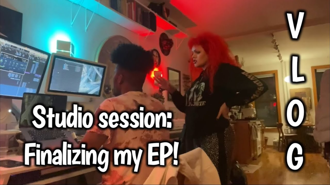 Finalizing my EP: ALCHEMY (Studio session) VLOG! 
