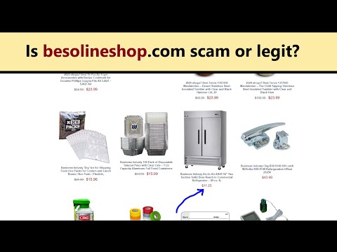 Besonlineshop - reviews! is it scam or legit? Why are there so many similar stores?