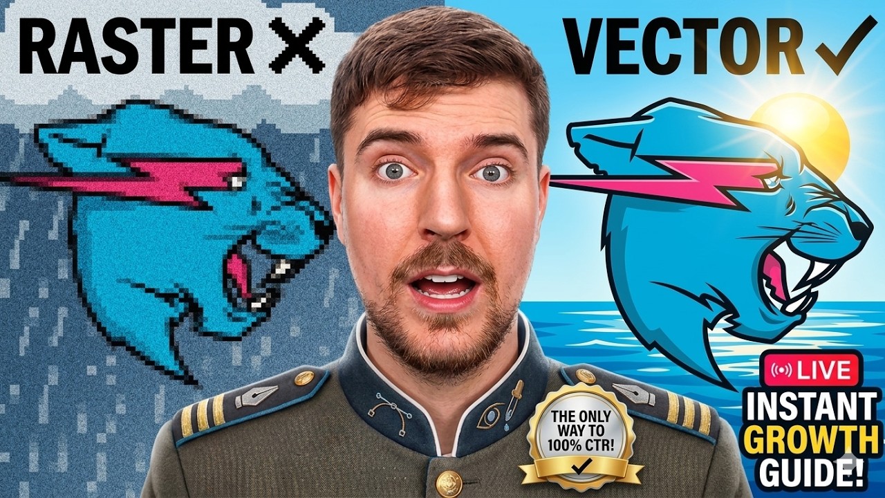 How to Fix Pixelated Logos: Professional Manual Vector Tracing Guide