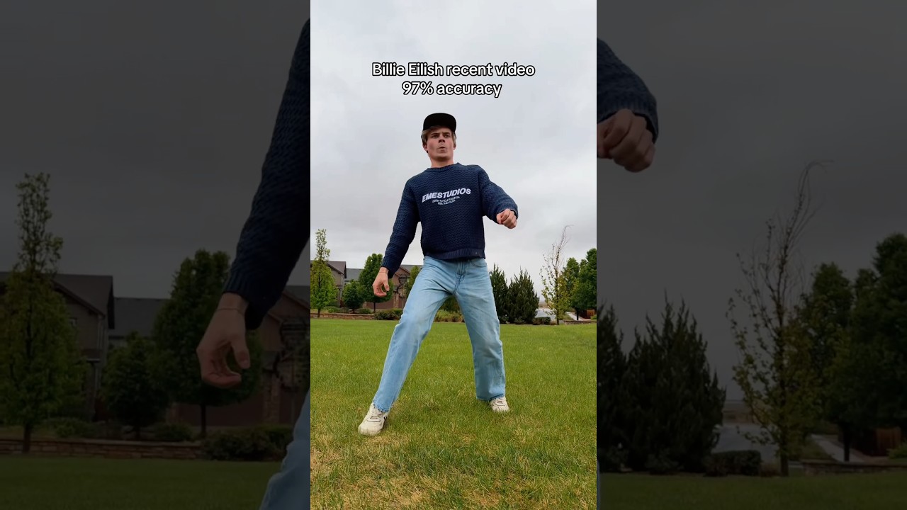 Billie Eilish recent video 97% accuracy 😂