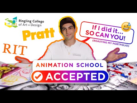 Accepted ART / ANIMATION PORTFOLIO - Is Art School worth it? 🎨 (Ringling, Pratt, RIT, SVA)