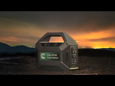 Onan Power Stations Provide Portable Battery Powered Electricity