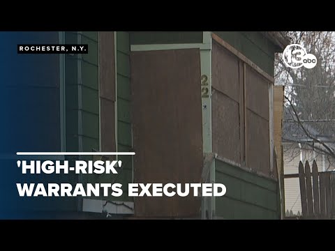 Nine people arrested after 'high-risk' search warrants were executed in Monroe County