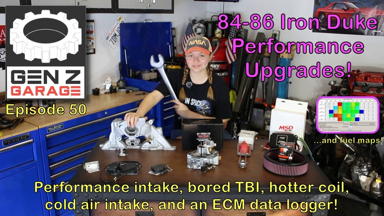 84-86 Iron Duke Bolt-On Performance Upgrades! : Gen Z Garage Episode 50