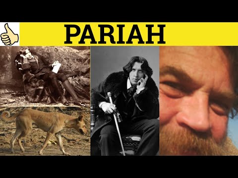🔵 Pariah Meaning - Pariah Examples - Pariah Definition - Pariah - Tamil in English