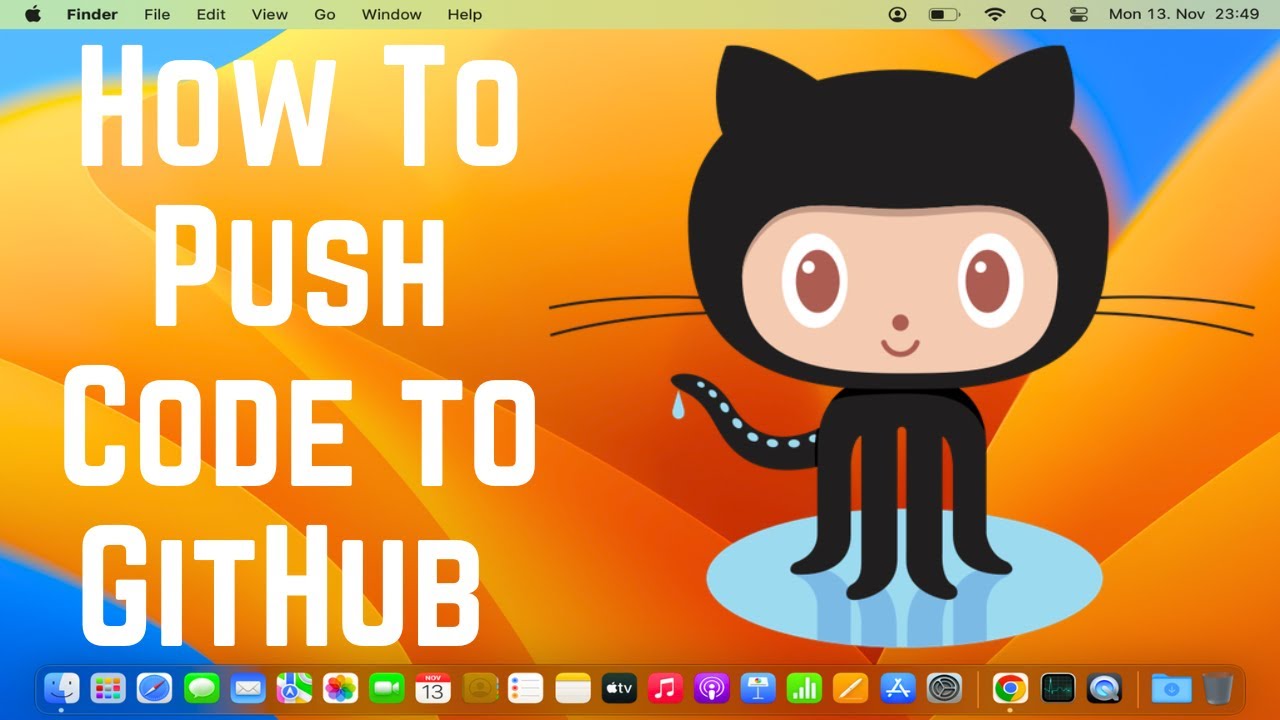 How to Make Your First GitHub Repository And Push to GitHub On Mac | MacOS