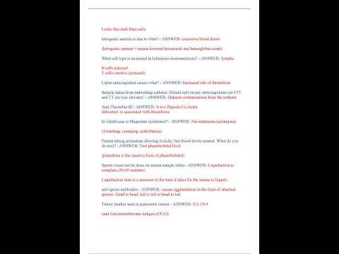 ASCP RECALLS EXAM LATEST 2023 ACTUAL EXAM 200 QUESTIONS AND CORRECT ANSWERSVERIFIED ANSWERS AGRADE