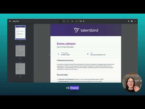 AI-powered Resume Builder: Getting Started
