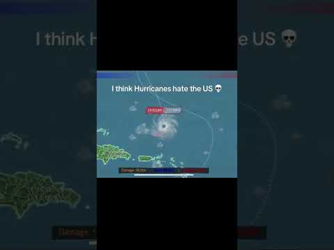 I think hurricanes hate the US 💀