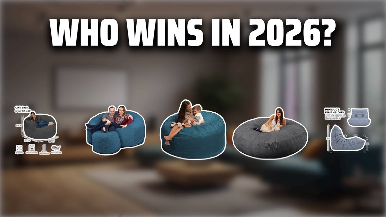 The Top 5 Best Bin Bags Chair in 2026 - Must Watch Before Buying!