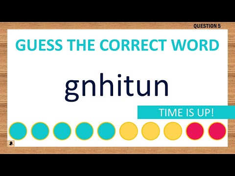 [Scrambled Word Game] Can You Unscramble These Words? 7 Letters