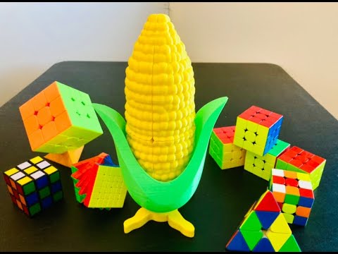 Corn Cube | Shape mod for 2x2 Rubiks cubes by 3dprintedfailure - Thingiverse