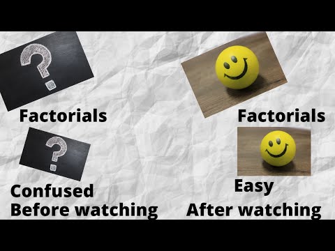 An introduction to factorials (exclamation marks!)