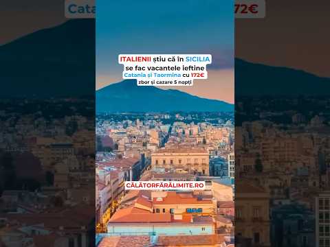 Ăsta e SECRETUL vacanțelor ieftine în ITLAIA! Doar 172€ #vacanta #concediu #calatorie #calatorii