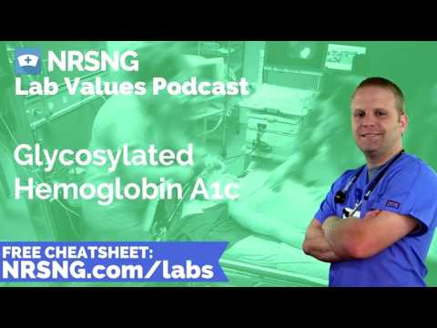 Glycosylated Hemoglobin A1c Nursing Considerations, Normal Range, Nursing Care, Lab Values Nursing